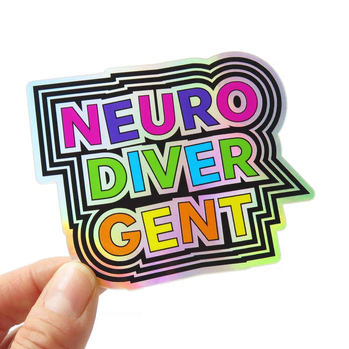 NEURODIVERGENT Autism Awareness Sticker – WORD FOR WORD Factory