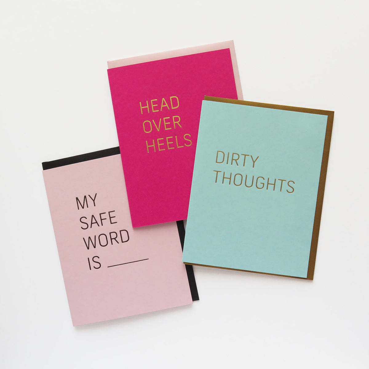 MY SAFE WORD IS Sexy Kinky Hot Foil Valentine's Day Greeting Card ...